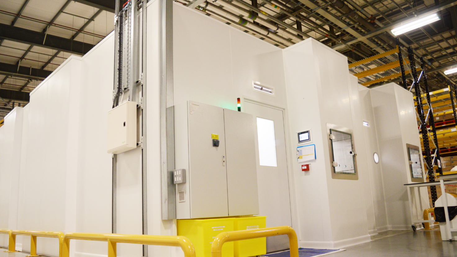 A Sterile Manufacturing Cleanroom Facility for NHS Wales