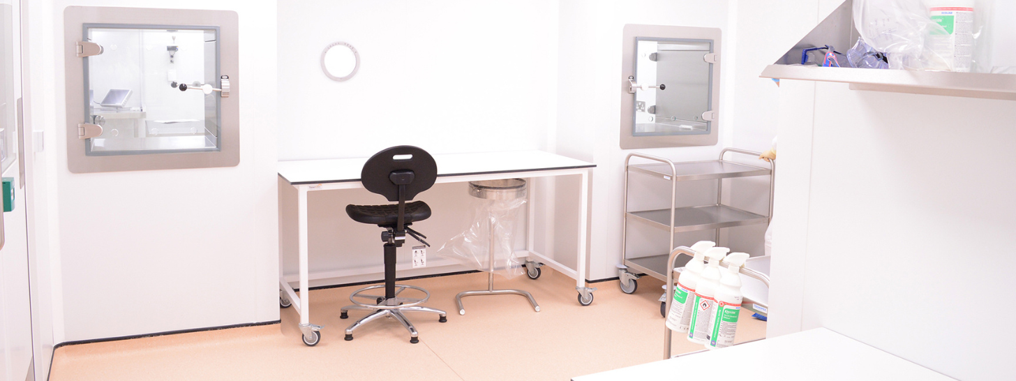 Custom-built GMP Cleanroom Design and Build Services