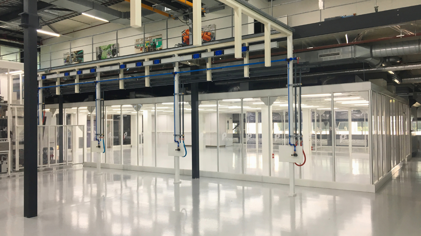 Cleanroom Installation - Connect 2 Cleanrooms