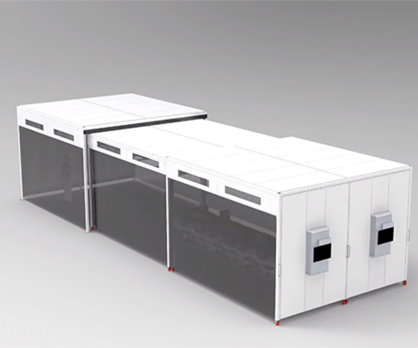 C2C Extends Over CERN with Telescopic Cleanroom Design