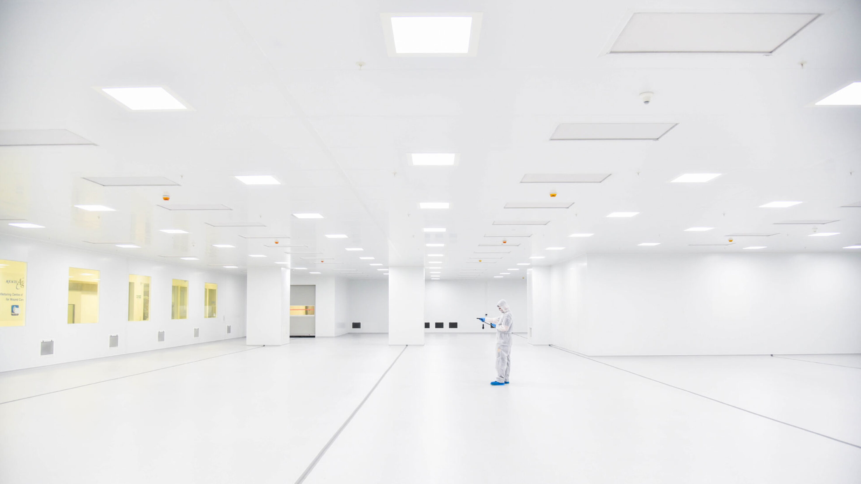 C2C Panel System Cleanroom Design for Wound Care Products