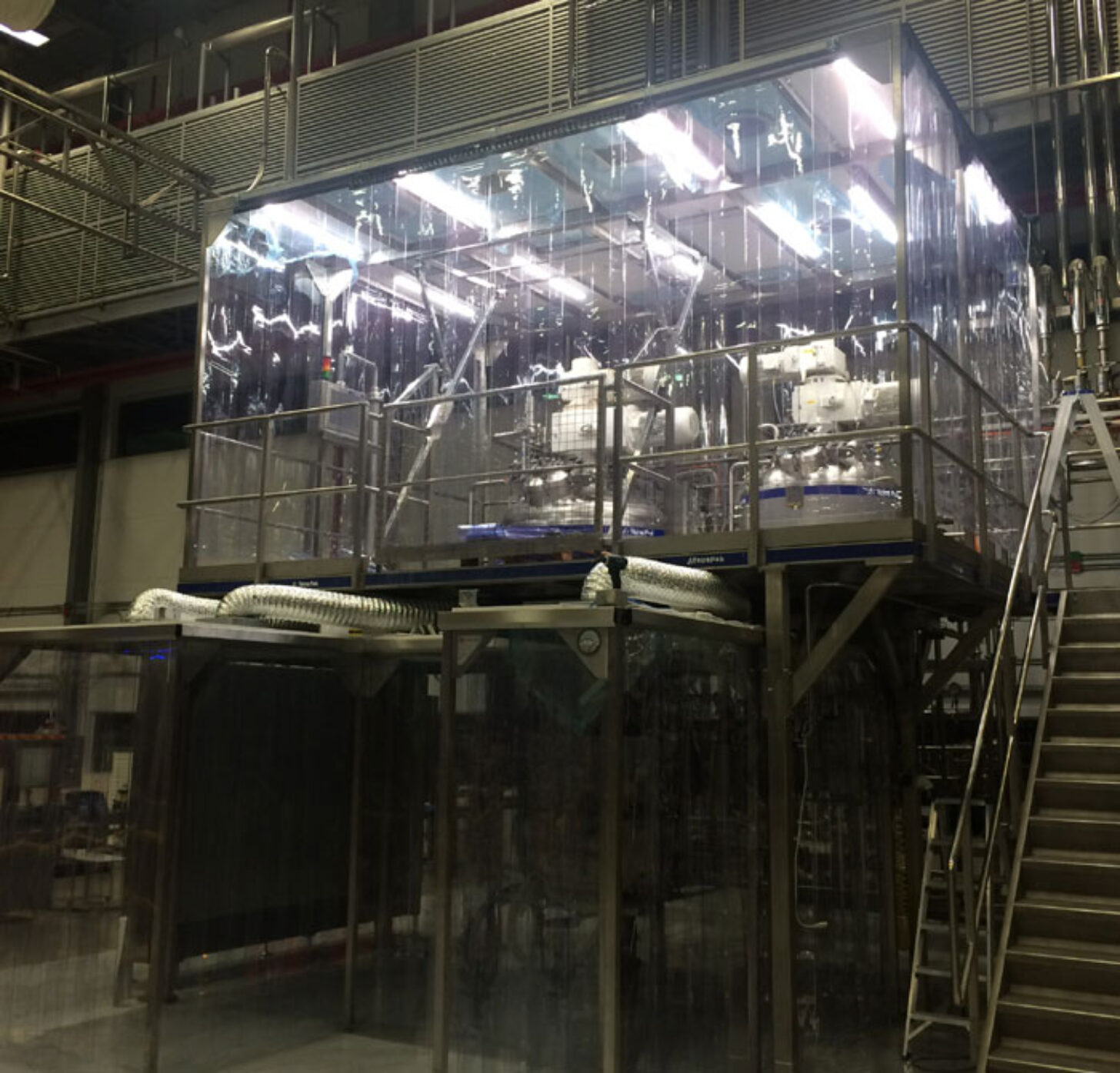 ISO 7 Cleanrooms for L’Oreal Cosmetics Skincare Production