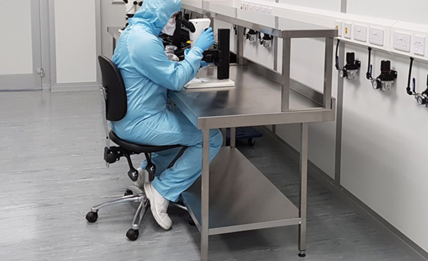 Custom-Built Stainless Steel Furniture For OPTOCAP | Connect 2 Cleanrooms