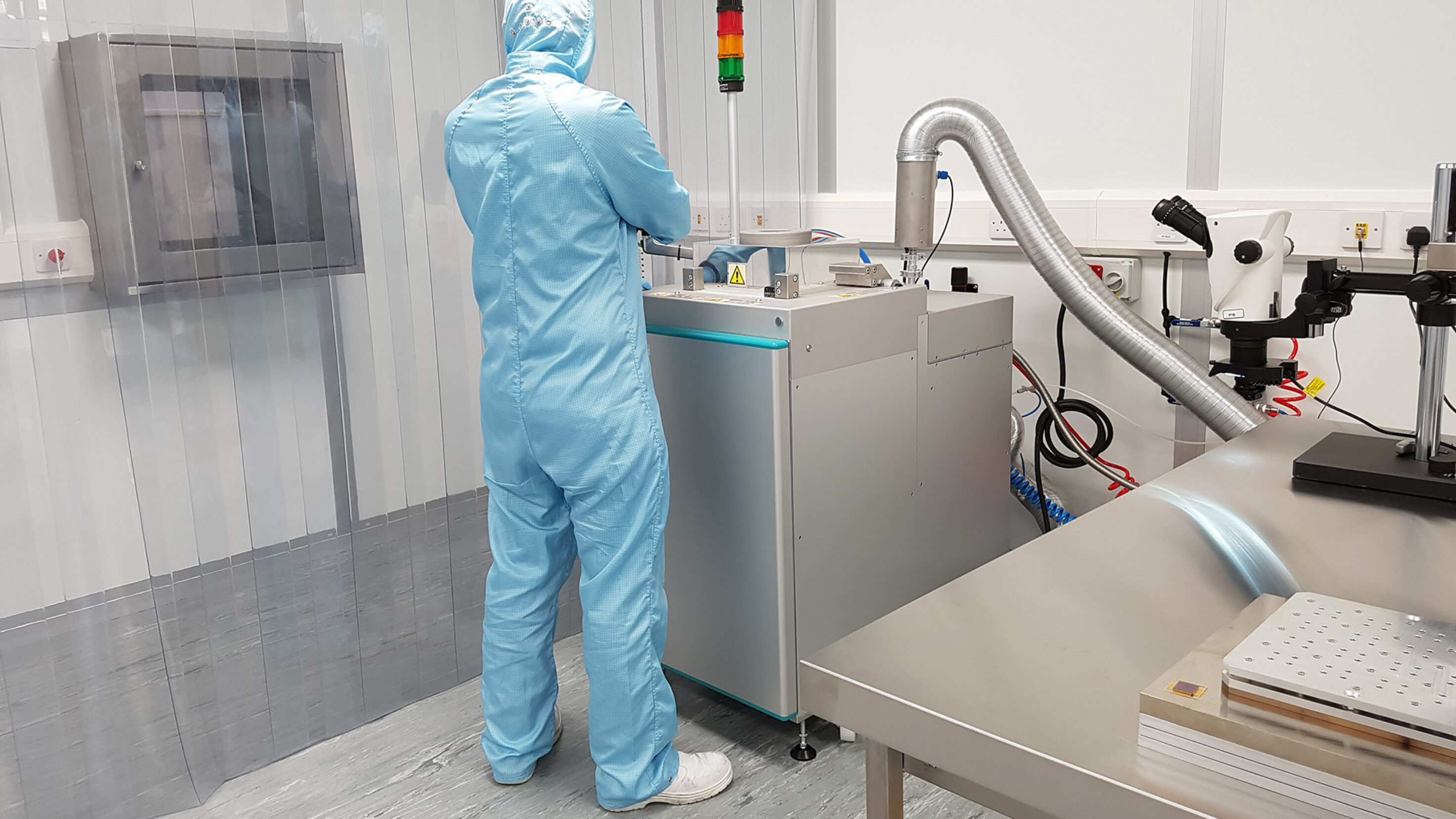 Custom-Built Stainless Steel Furniture For OPTOCAP | Connect 2 Cleanrooms