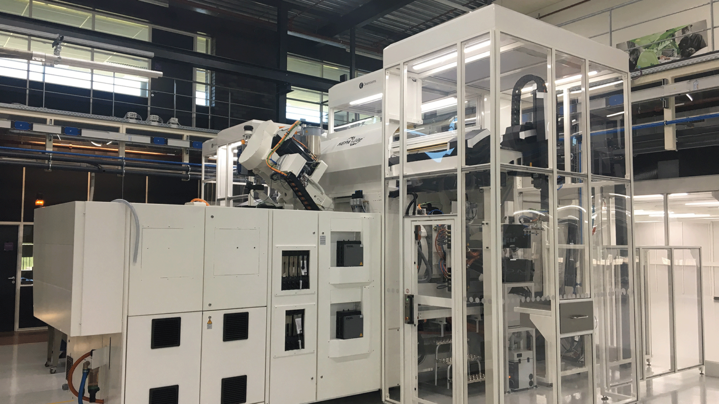 Industry 4.0 Injection Moulding Cleanroom Build | Connect 2 Cleanrooms