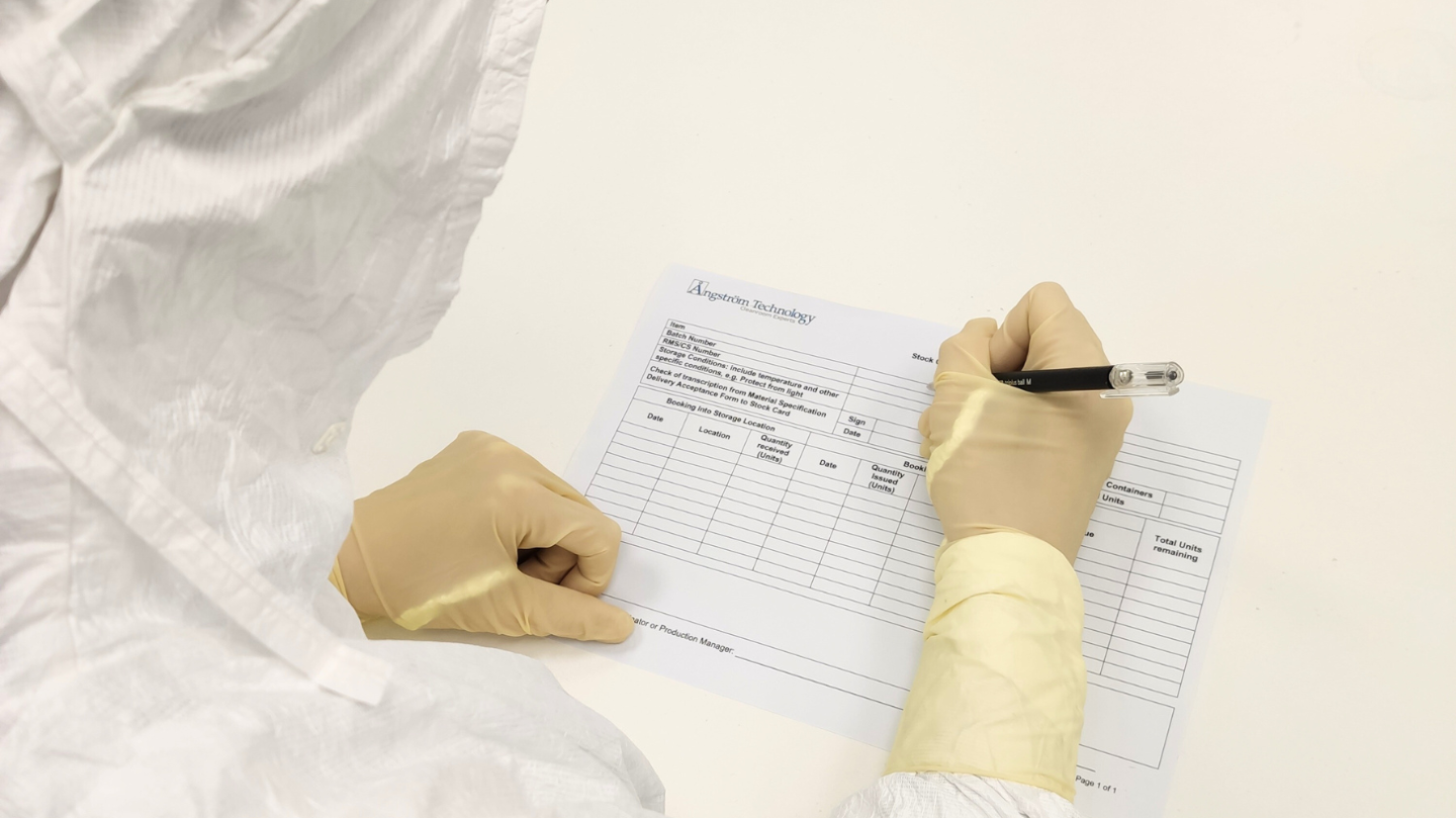 Good Documentation Practice (GDocP) Training | Cleanrooms
