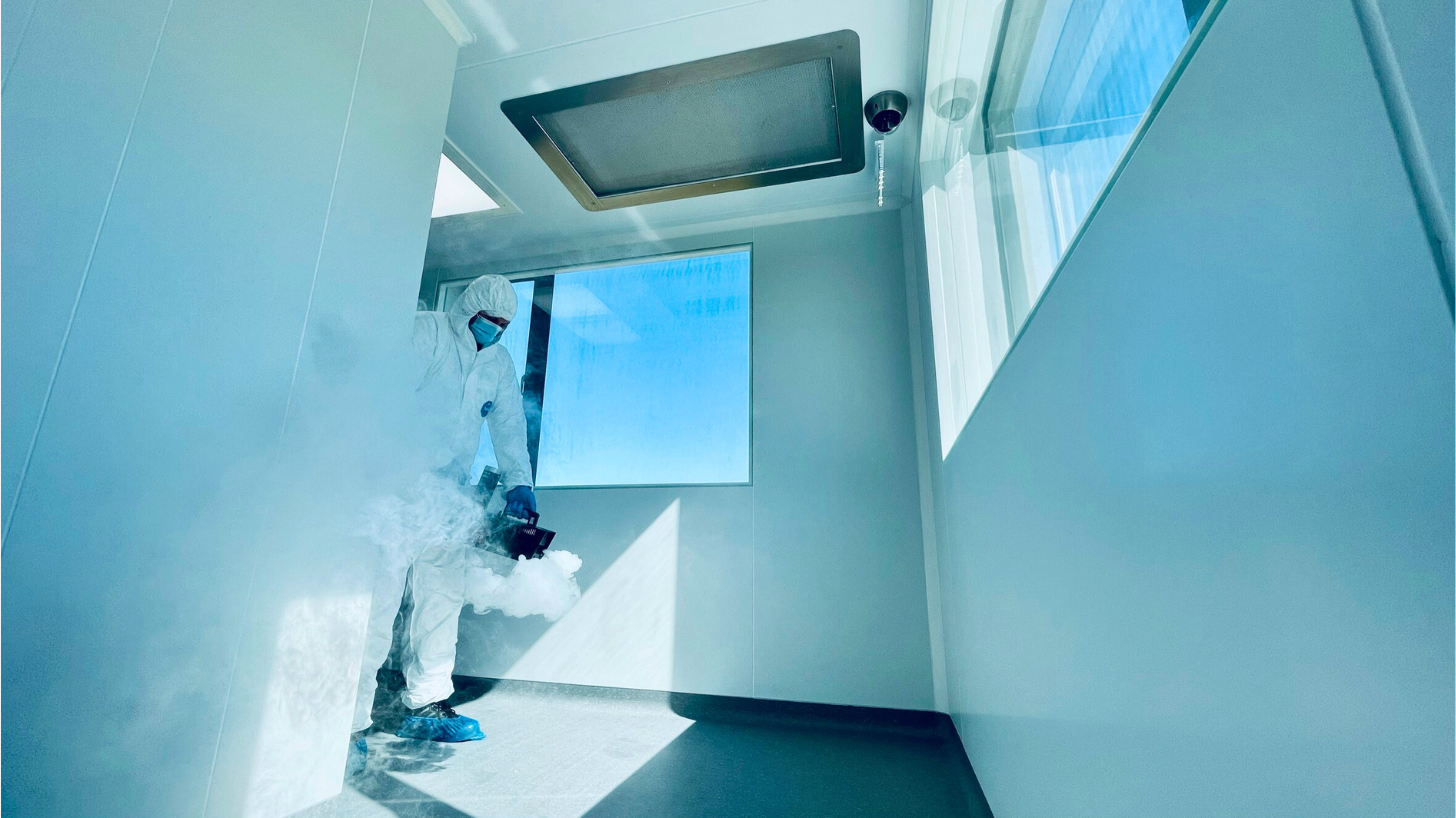 Cleanroom Installation - Connect 2 Cleanrooms
